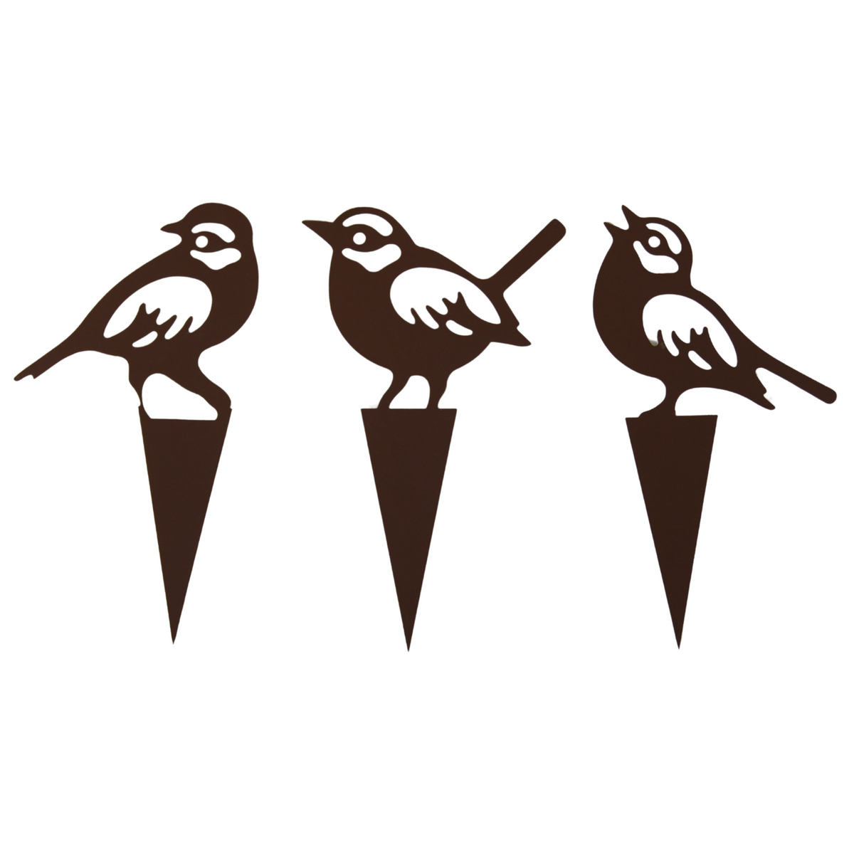 Garden Stake - Bird Set of 3 – The Complete Garden