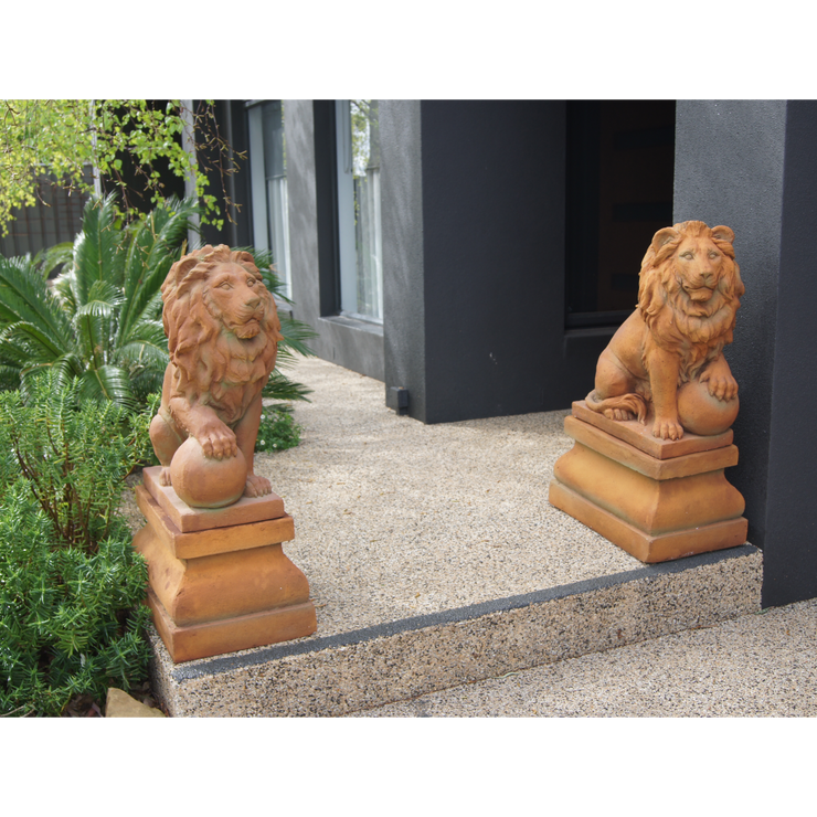 Statue Lion - Set Right – The Complete Garden