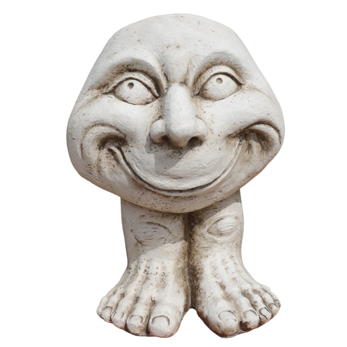 Statue - Funny Head & Feet – The Complete Garden